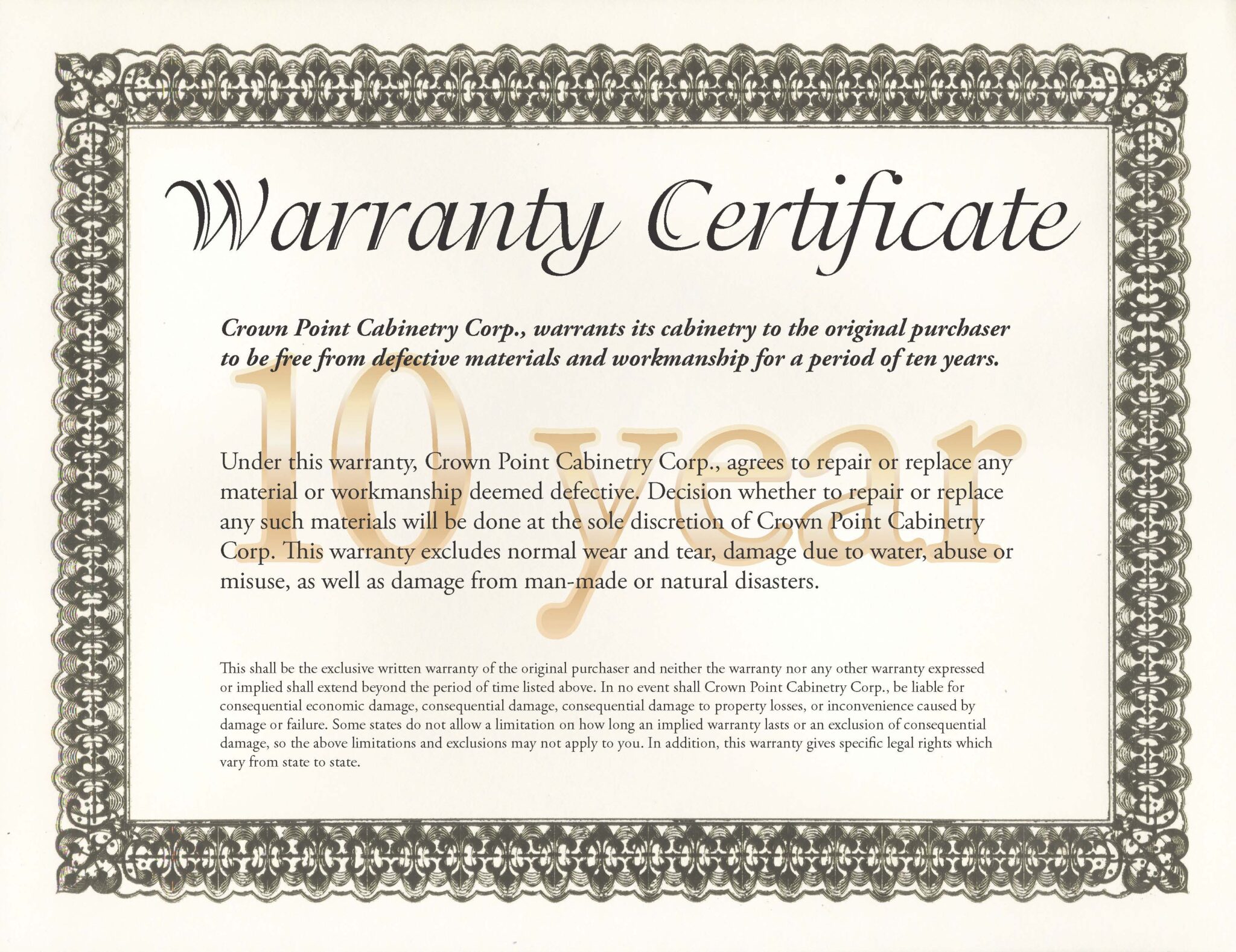 Crown Select FAQ’s - Crown Select, from Crown Point Cabinetry